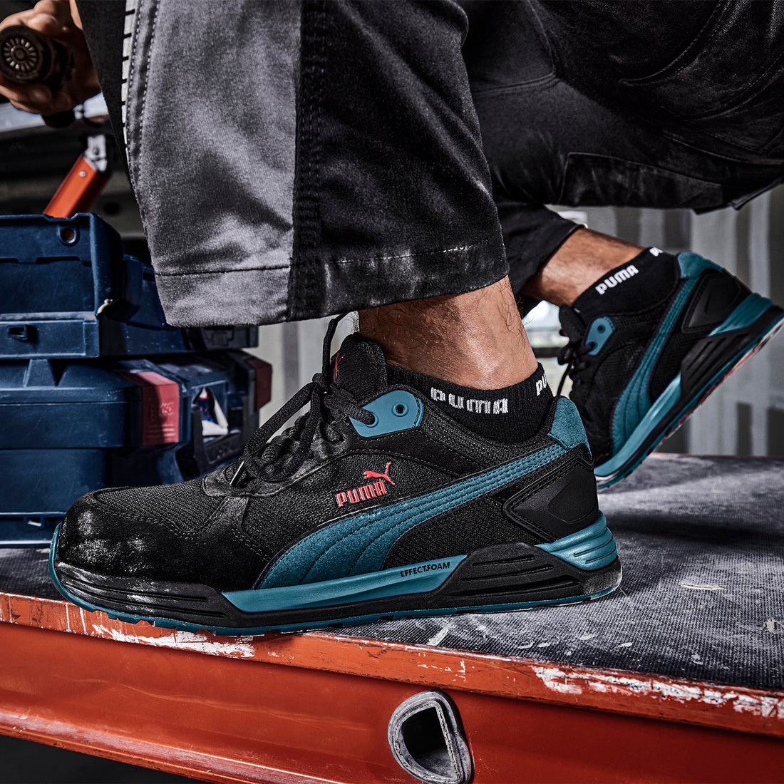 TENIS DE SEGURIDAD PUMA SAFETY P664 DIELÉCTRICO PARA HOMBRE – Berrendo